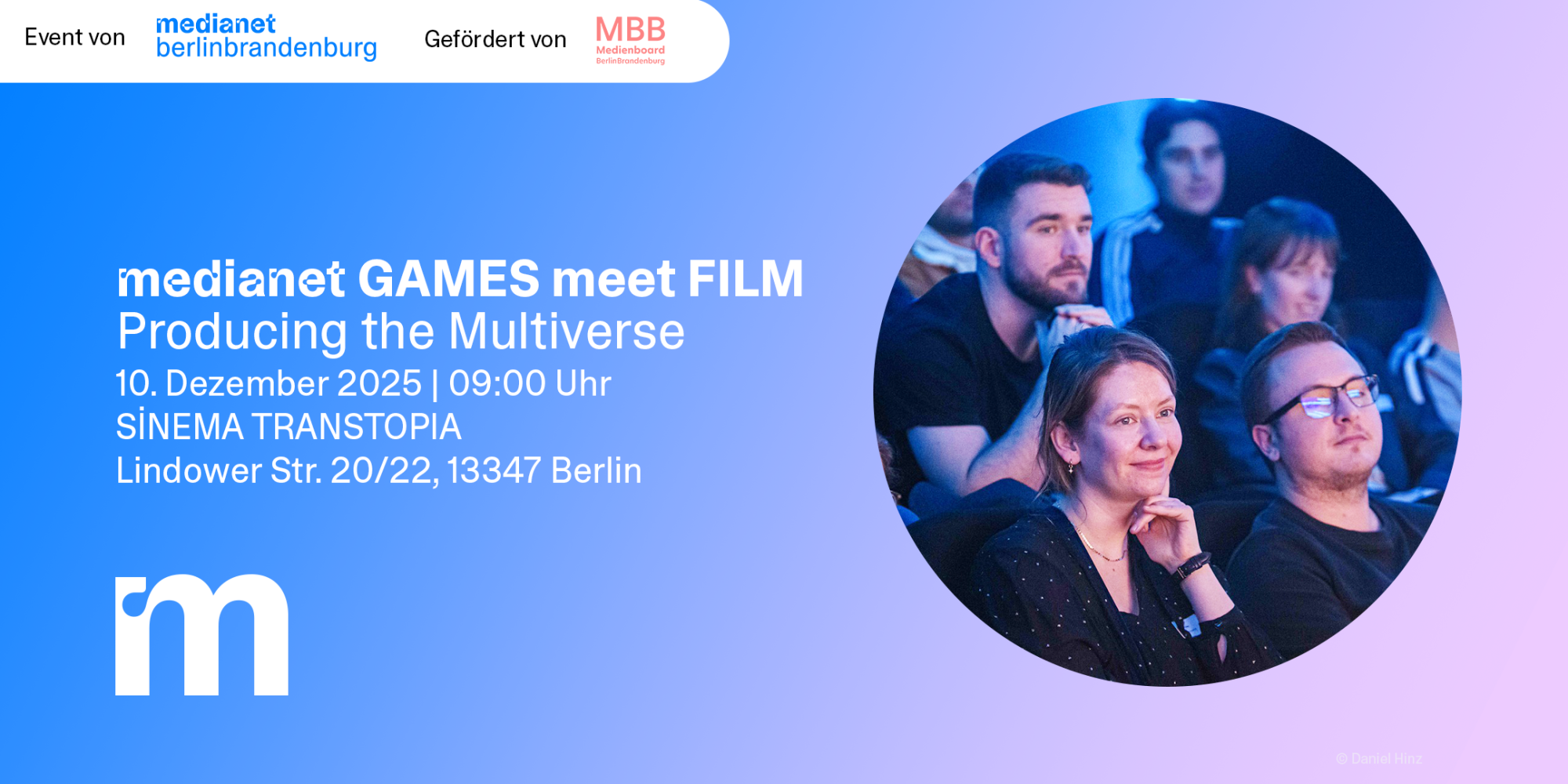 medianet GAMES meet FILM – Producing the Multiverse – MediaTech Hub Potsdam